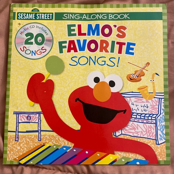 Other | Elmos Sing Along Baby Book | Poshmark
